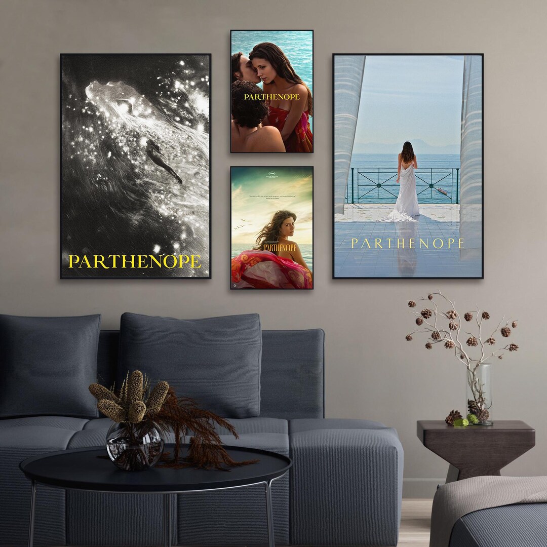 Parthenope (2024) Movie Posters - Canvas Prints - Wall Murals - Holiday ...