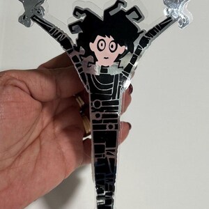 Scissorhands Cake Topper: Edward Birthday Party Decor - Etsy