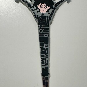Scissorhands Cake Topper: Edward Birthday Party Decor - Etsy