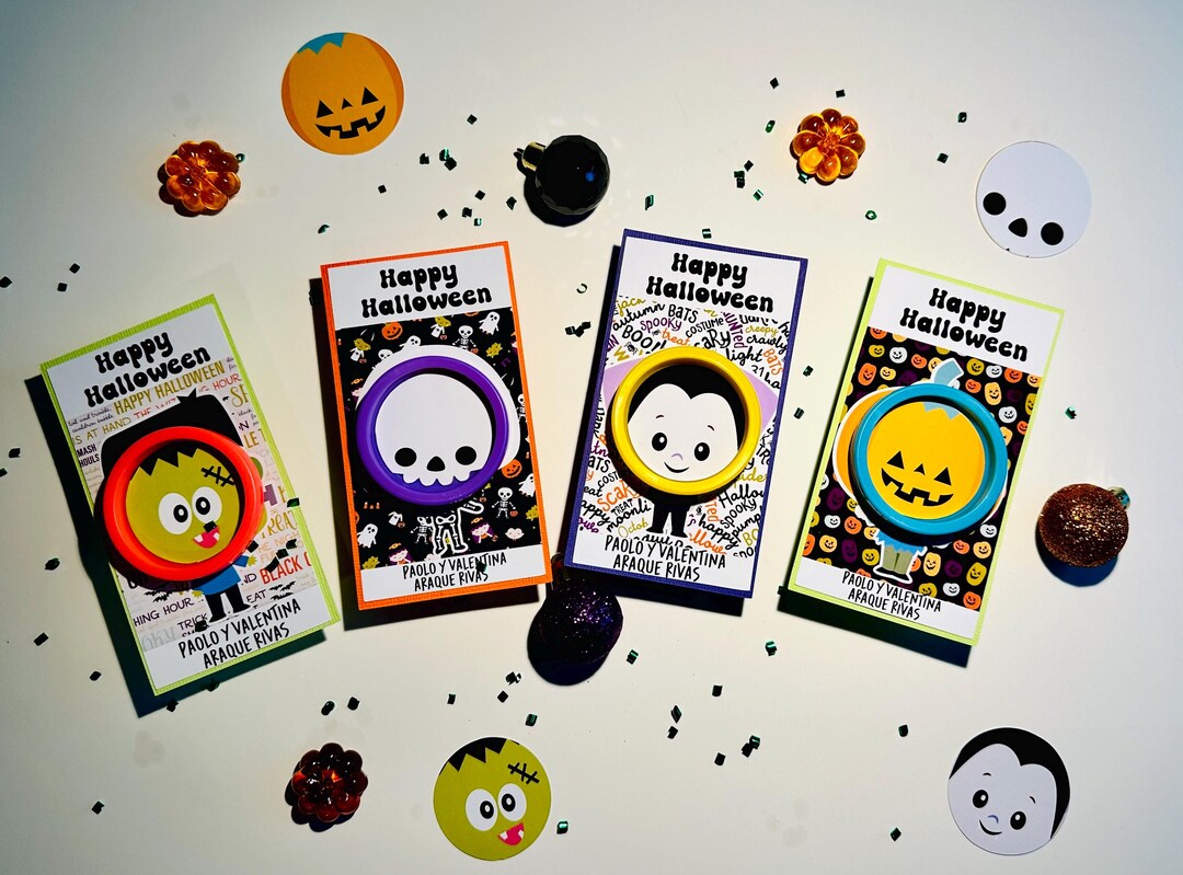 Play Doh Holder, Halloween Play Doh, Party Classroom, Halloween Cards ...