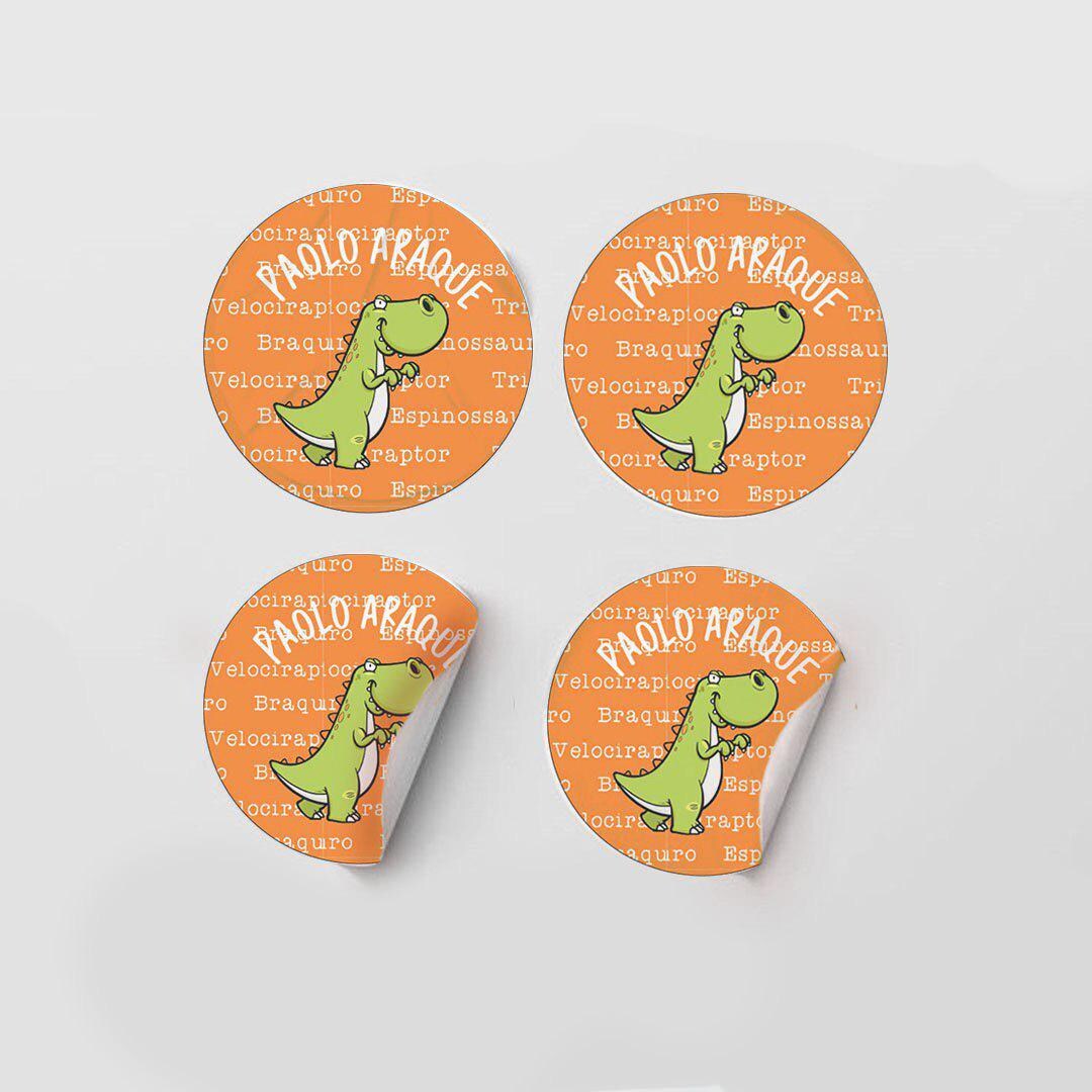 School Name Labels Set, Laminated Tags for Backpacks and Lunch Boxes ...