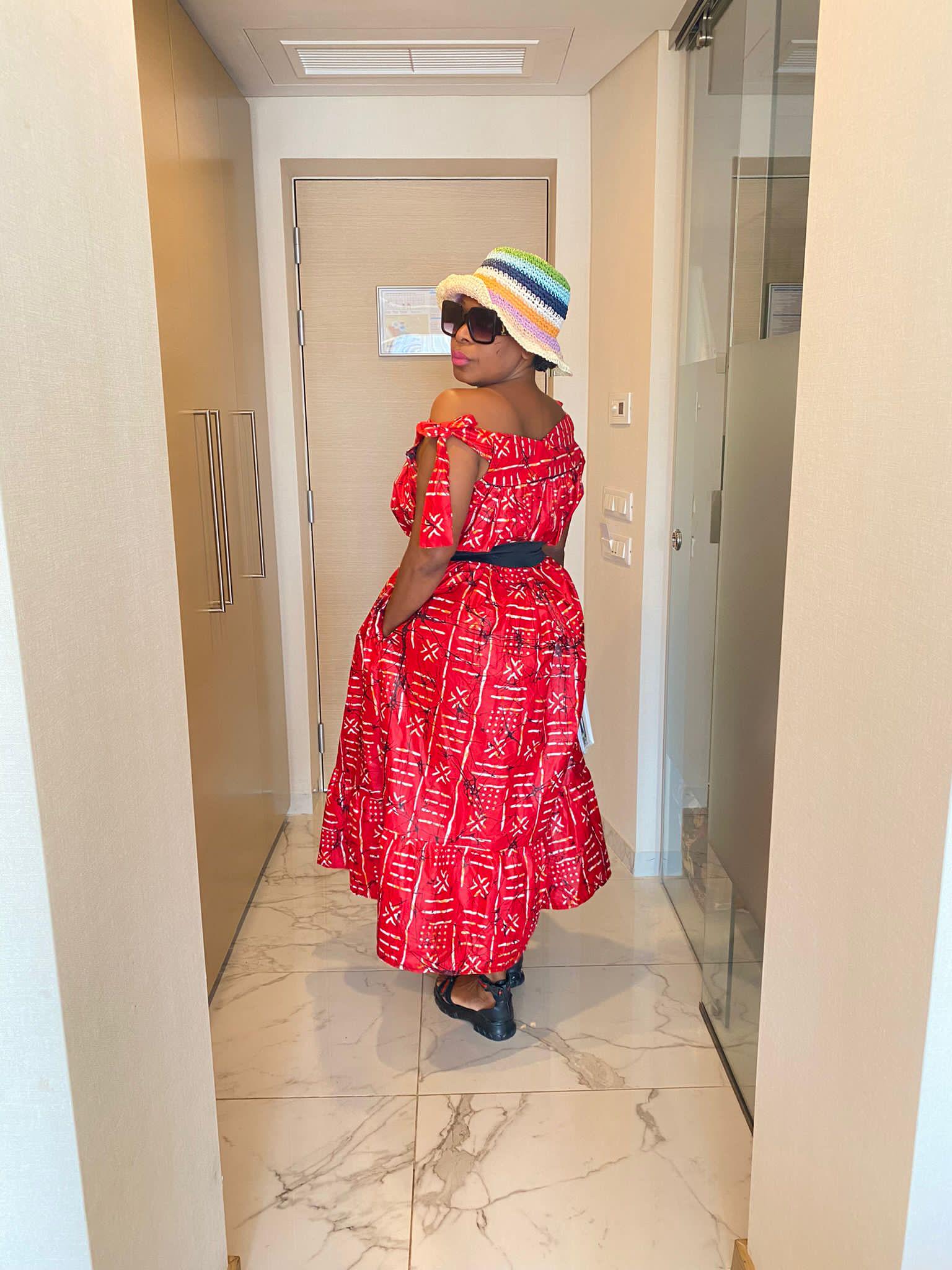 Ankara Wax Print Kaba Dress - Etsy