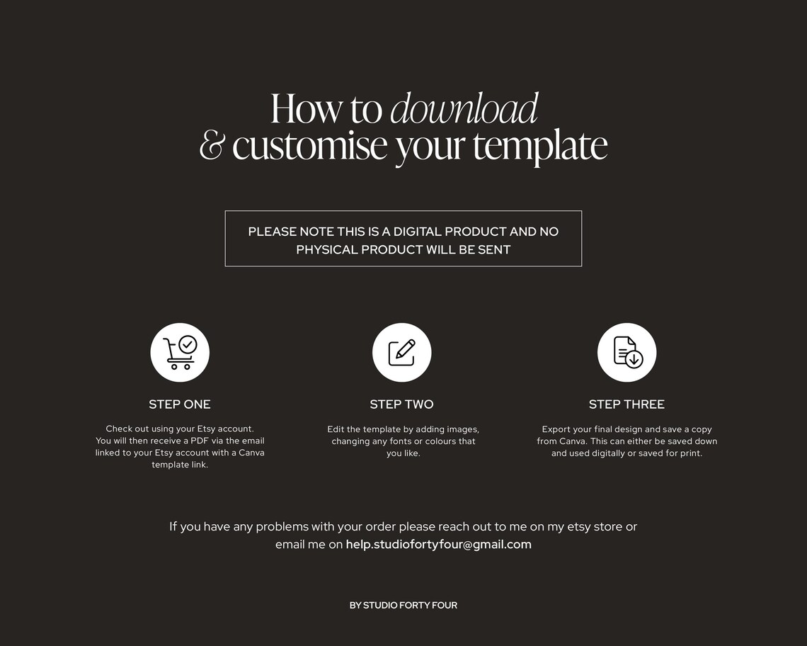 Modern Canva Christmas Menu Template | Fully Customizable Text Font ...