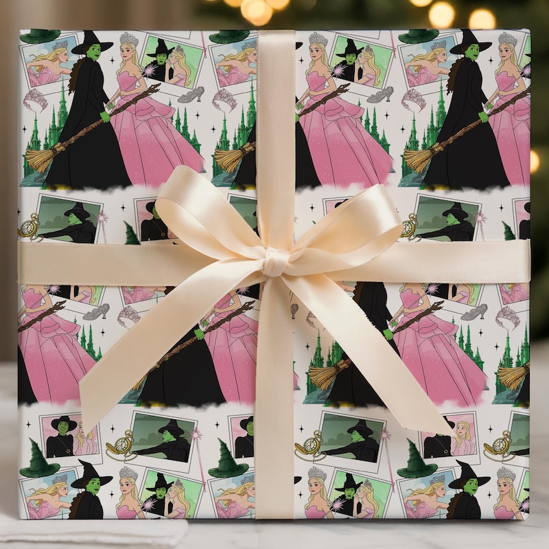 Wicked Wrapping Paper - Etsy