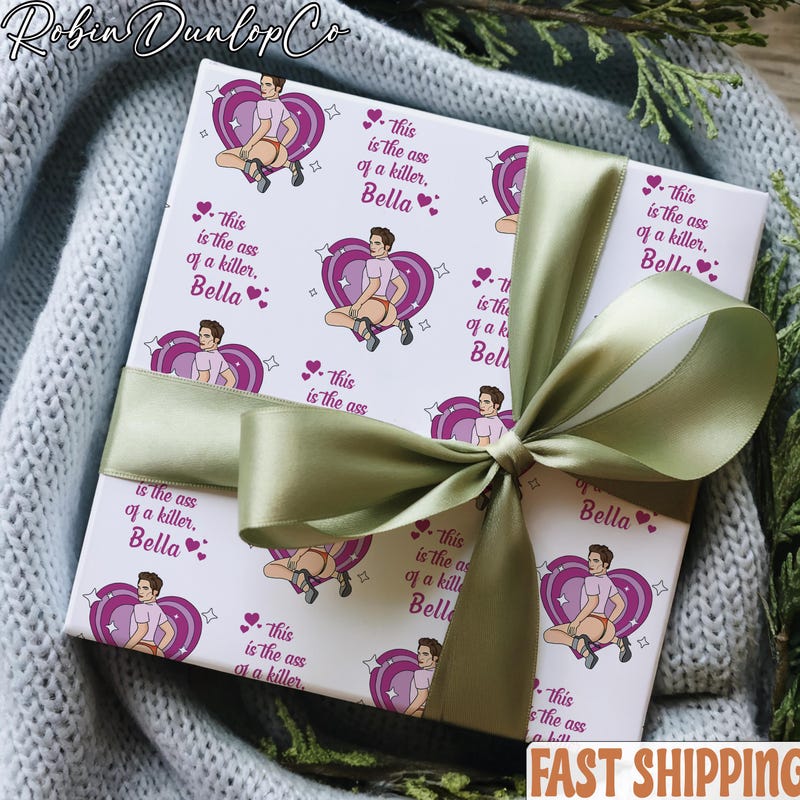 Wrapping Paper Vampire - Etsy