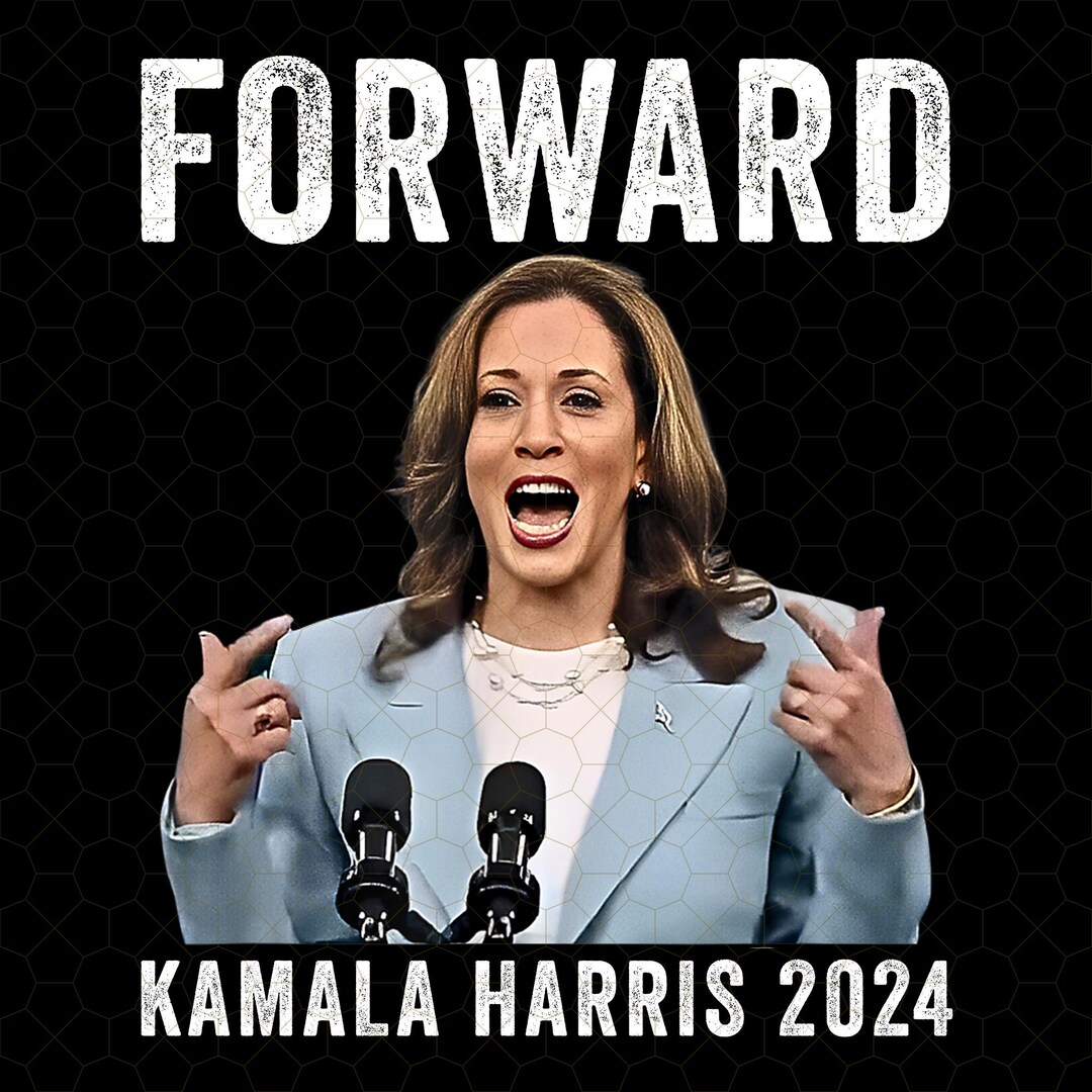 Forward Kamala Harris 2024 Png, Kamala Harris for President 2024 Png ...