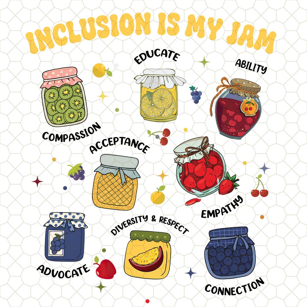 Inclusion Png, Neurodiversity Png, Inclusion is My Jam, Special ...