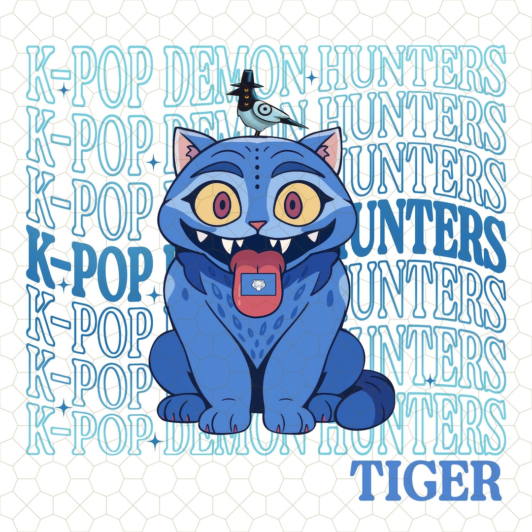 Kpop Demon Hunters Tiger Png, Kpop Huntrix Png, Gift for Huntrix Fans ...