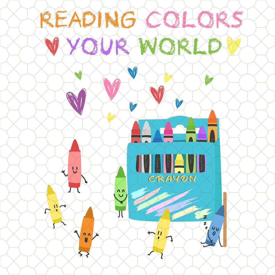 Reading Colors Your World Png, Autism Teacher Png, Autism Awareness Png ...