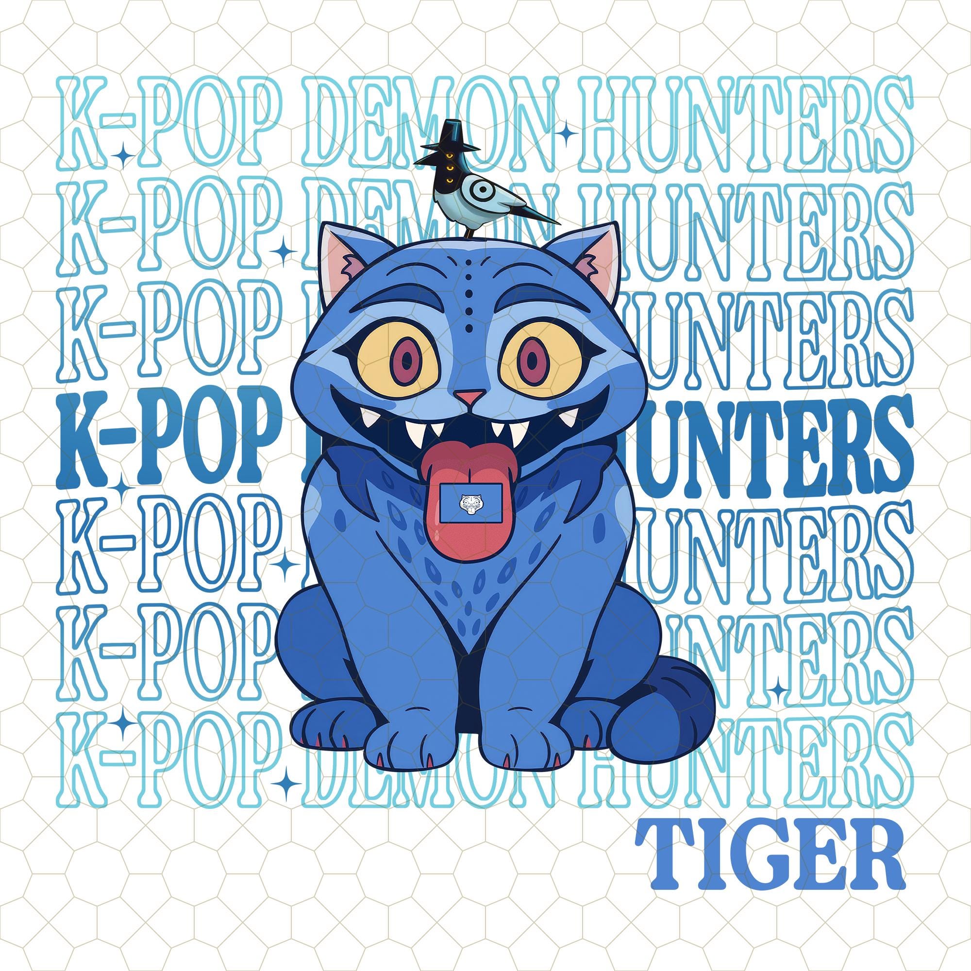 Kpop Demon Hunters Tiger Png, Kpop Huntrix Png, Gift for Huntrix Fans ...