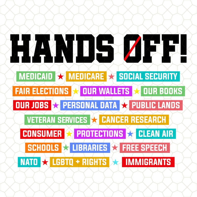 Hands off Poster - Etsy