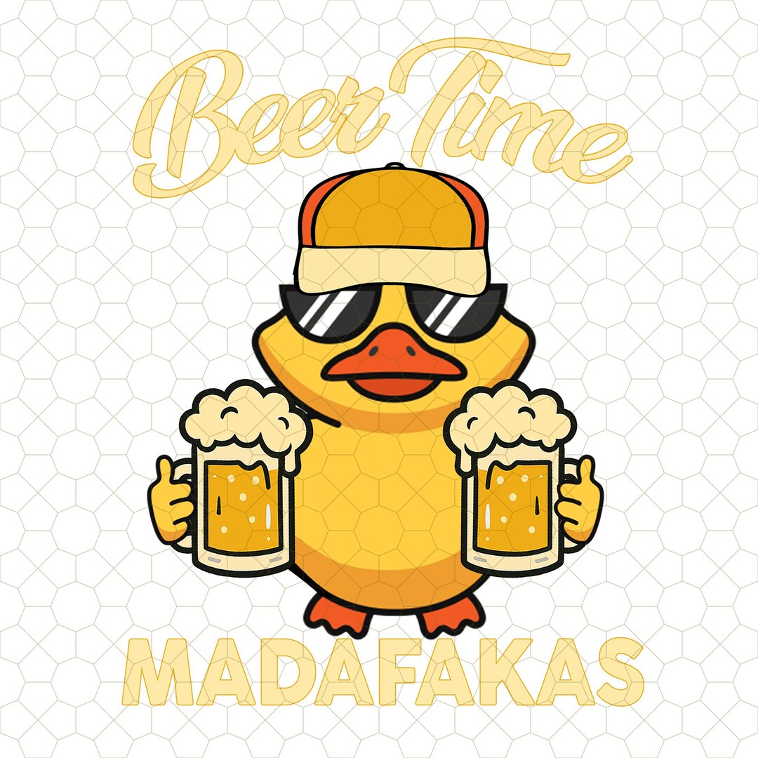 Beer Time Madafakas Png,funny Chick Goose Meme Png,funny Chick Png ...