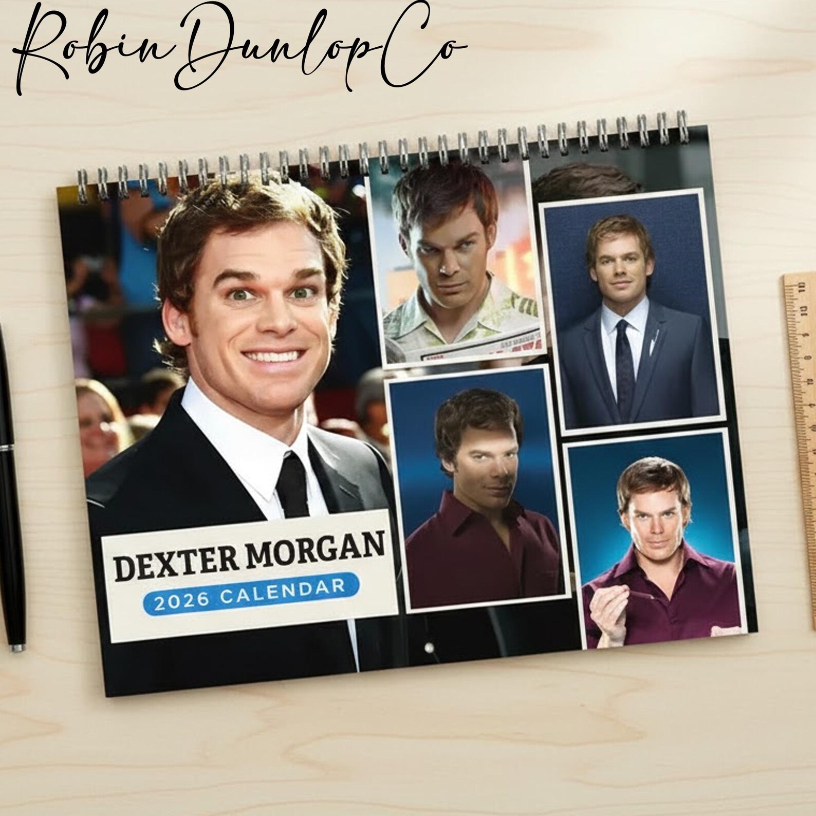 Dexter Actor 2026 Calendar, Dexter Actor Monthly Wall Calendar, 2026 ...