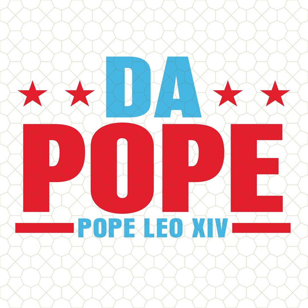 Da Pope Pope Leo XIV Png, Anti Doge Png, Retro Cardinal Robert Francis ...