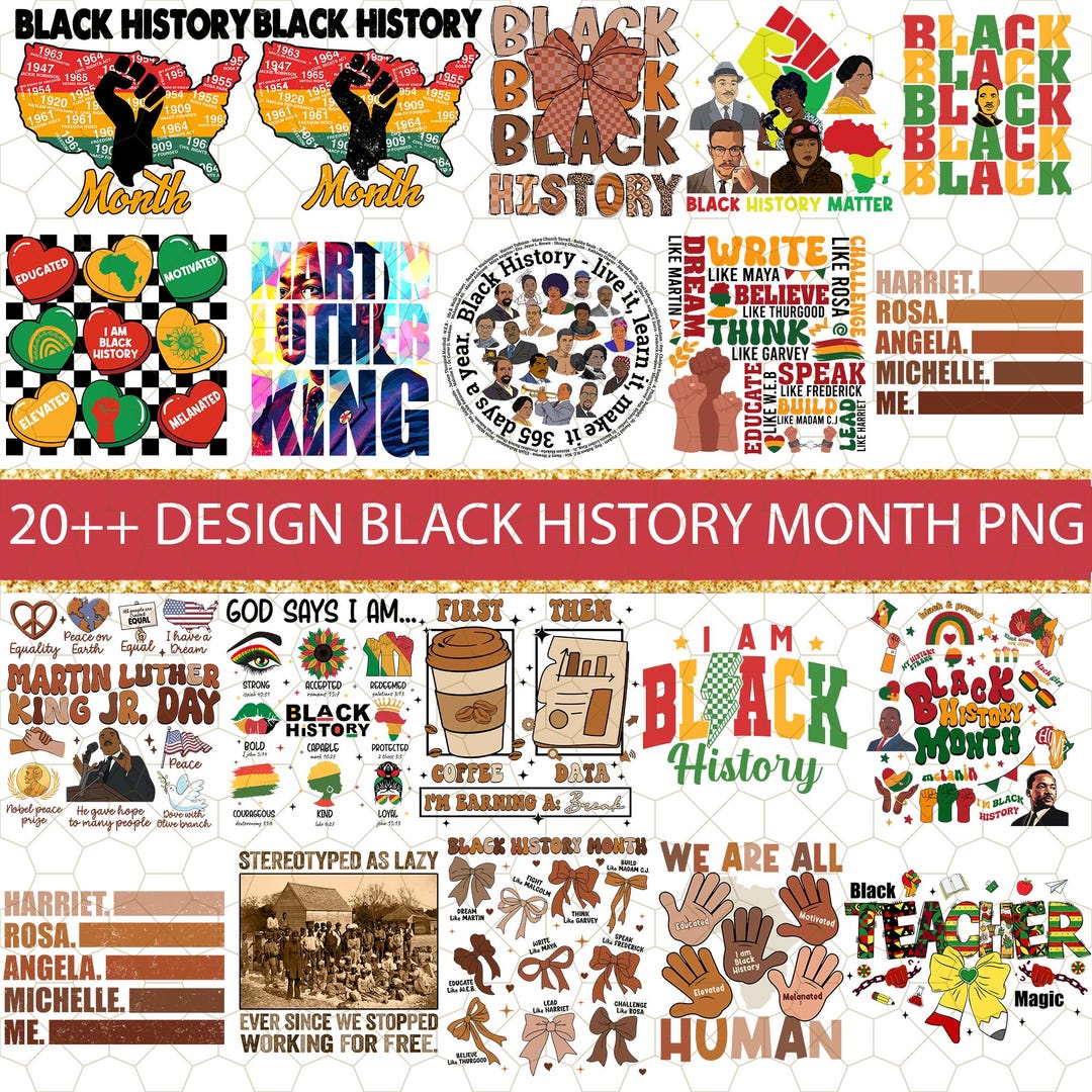 20+ Black History Bundle Png, Black History Png, Afro American Png ...