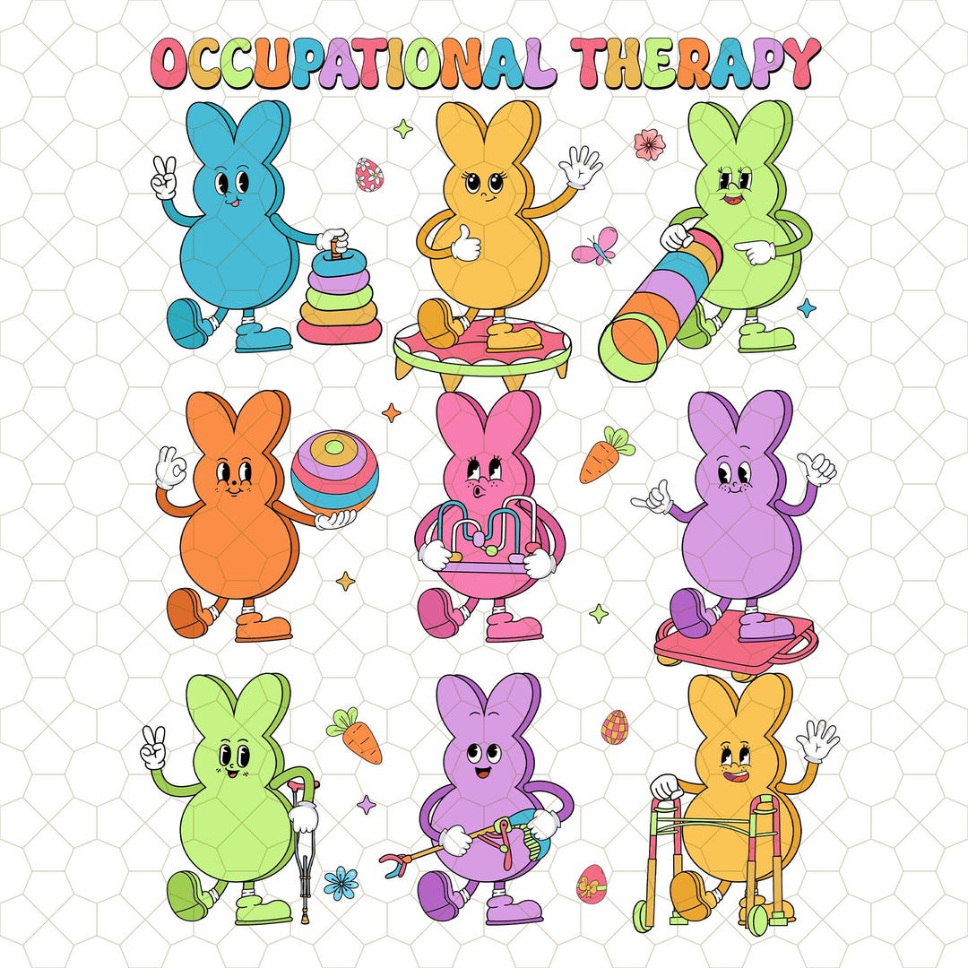 Occupational Therapy Easter Png, OT Easter Day Png, Occupational ...