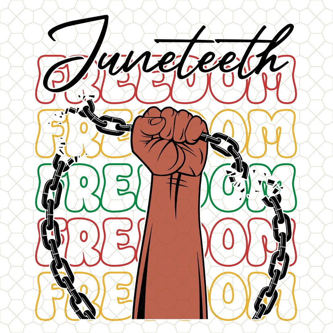 Juneteenth Freedom Png, 1865 Afro America Png, Juneteenth Map ...
