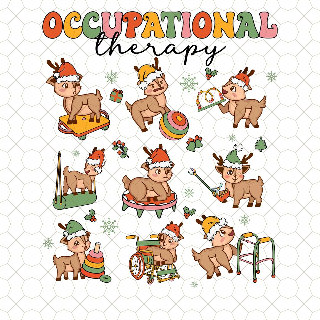 Occupational Therapy Christmas Png, Occupational Therapist Christmas ...