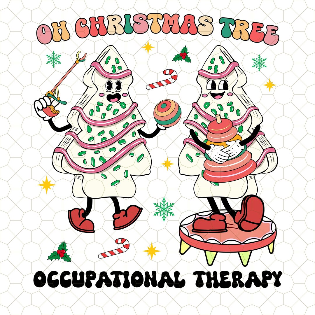 Oh Christmas Tree OT Christmas Png, Occupational Therapy Christmas Png ...