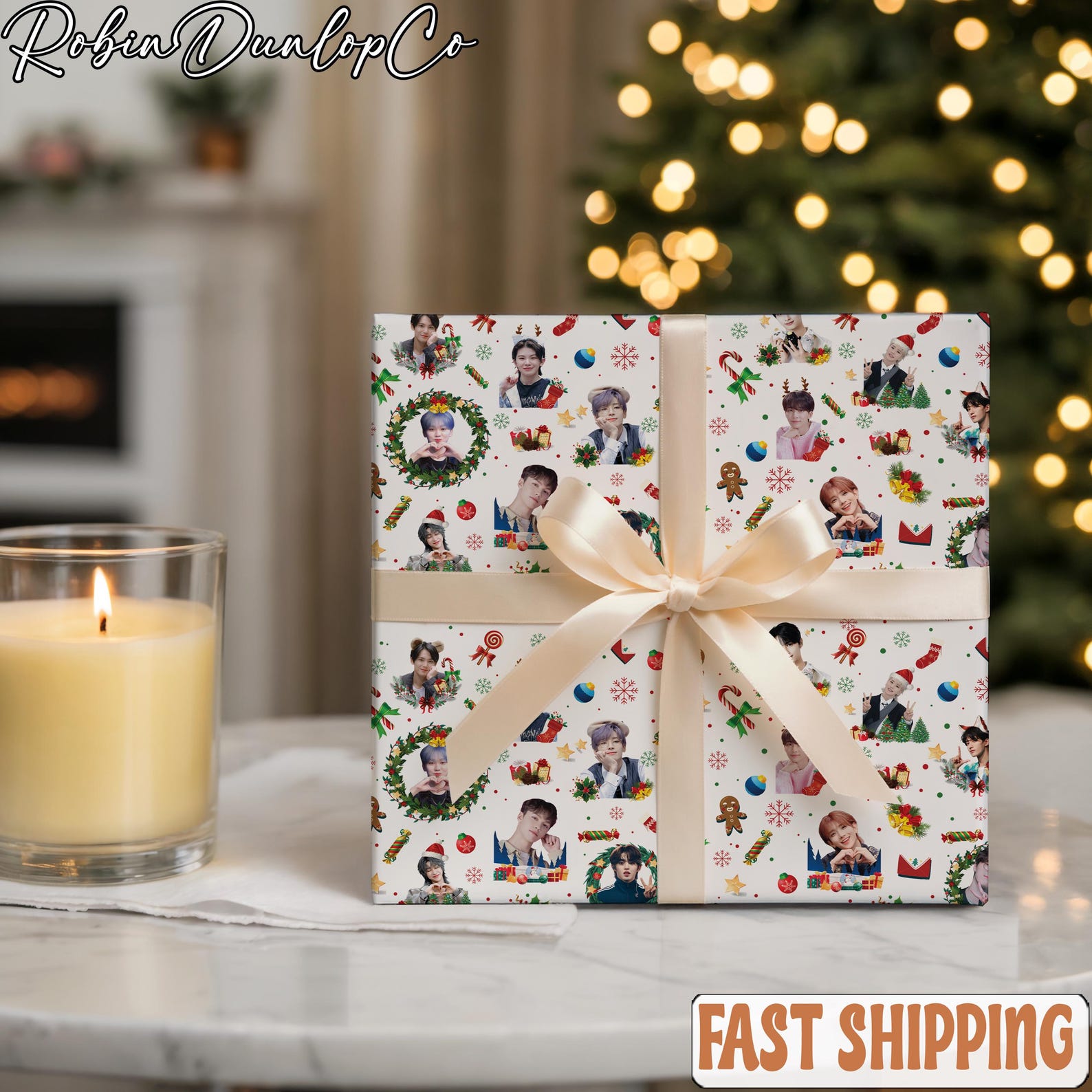 Miniteen Seventeen Wrapping Paper, Christmas Wrapping Paper, Wrapping ...