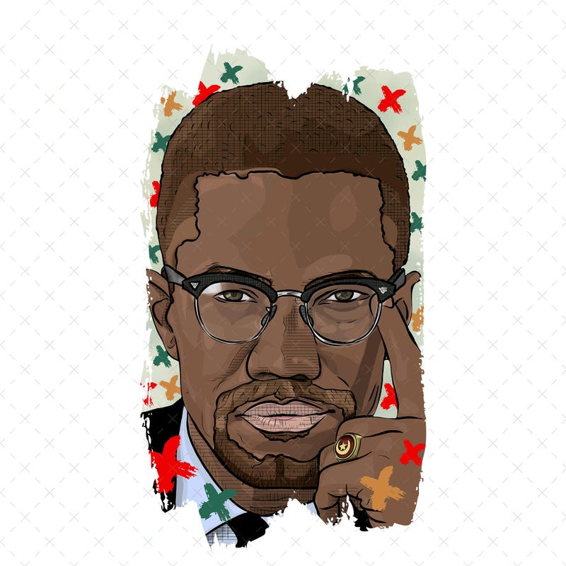 Malcom X - Etsy