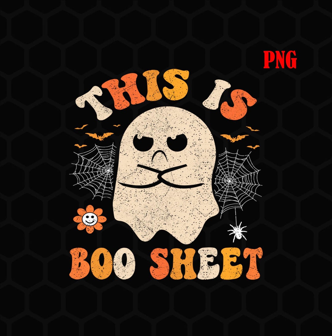 This is Boo Sheet Ghost Groovy Halloween Costume Png, Funny Groovy ...