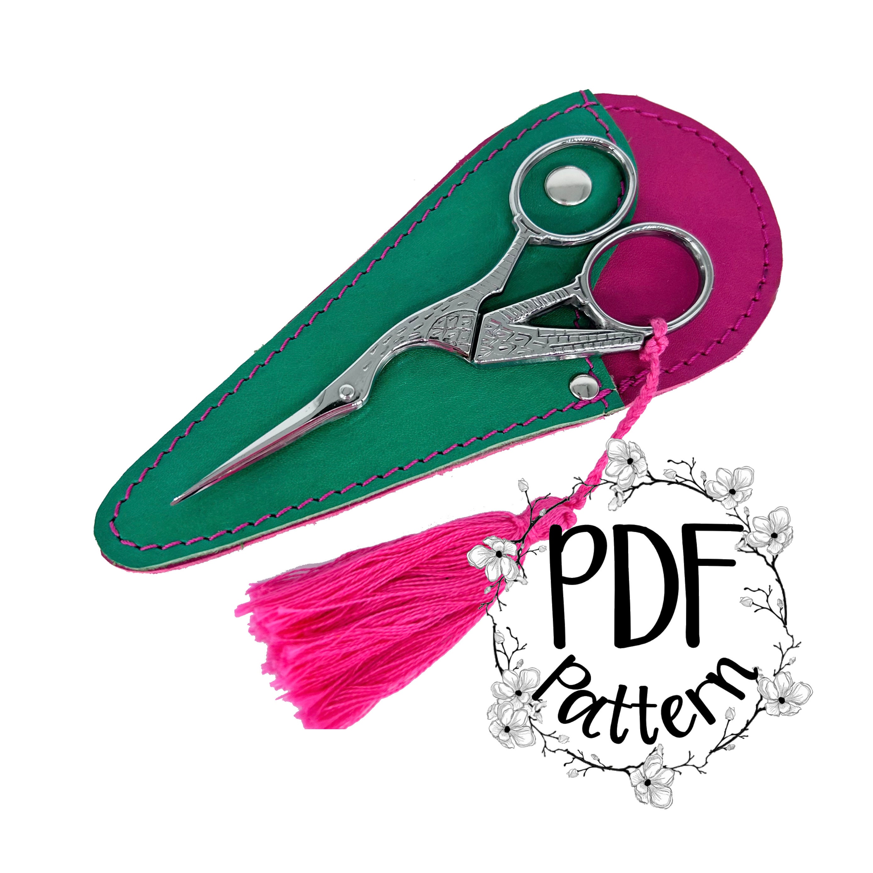 Sew a Scissor Case for Embroidery Scissors, PDF Digital Download ...