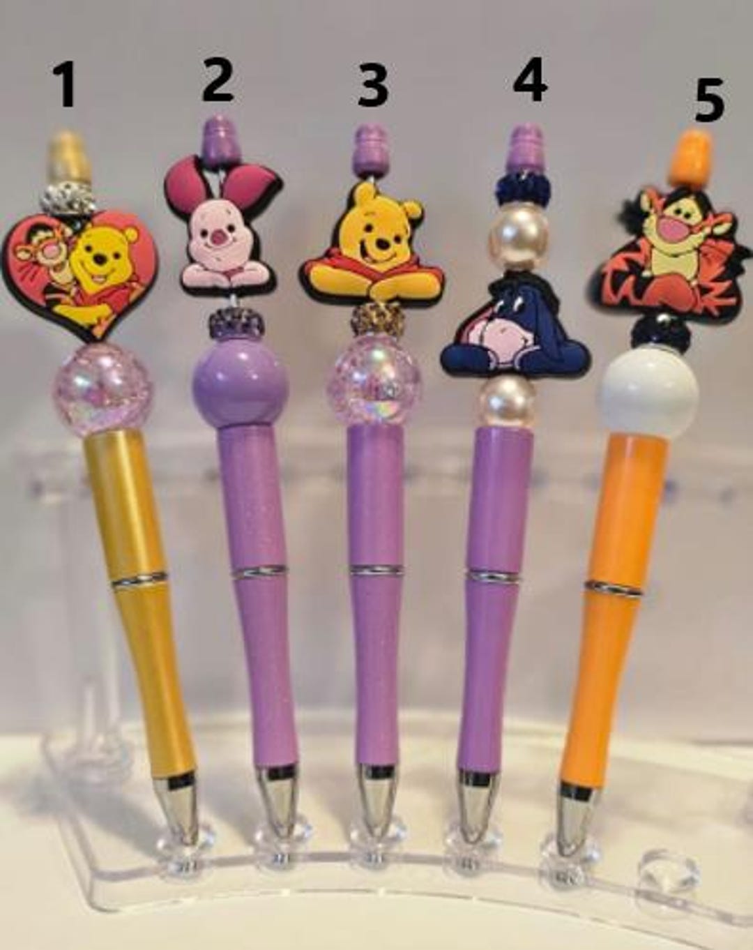 Silicone Winnie the Pooh Ballpoint Pens - Etsy