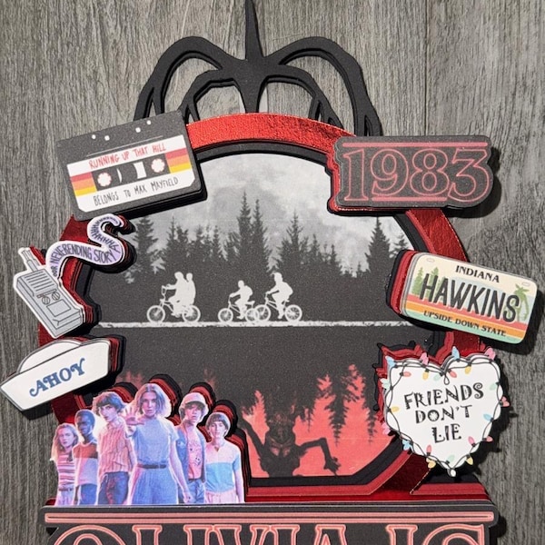 Strangers things torte - Etsy.de