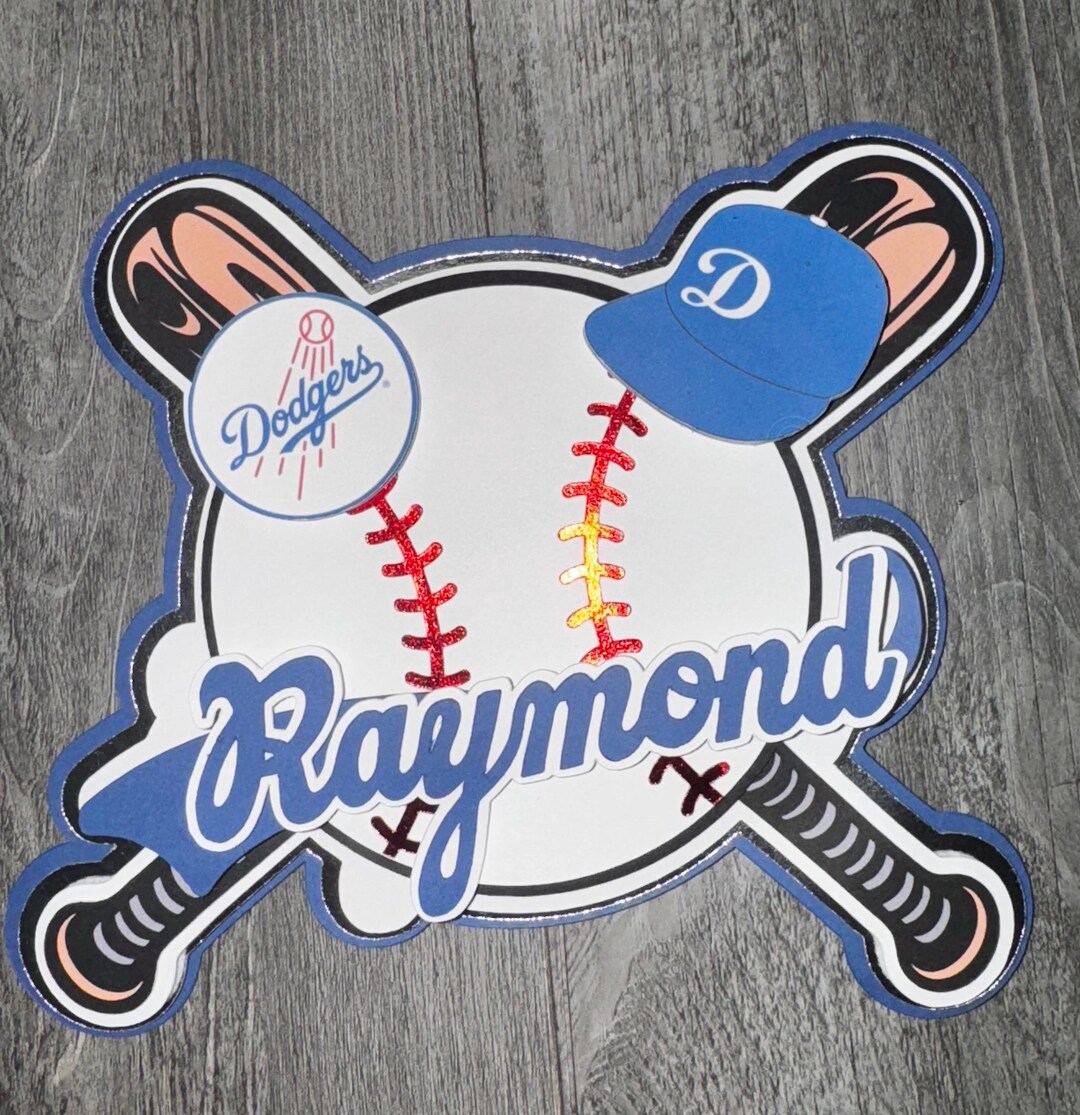Dodgers Cake Topper - Etsy
