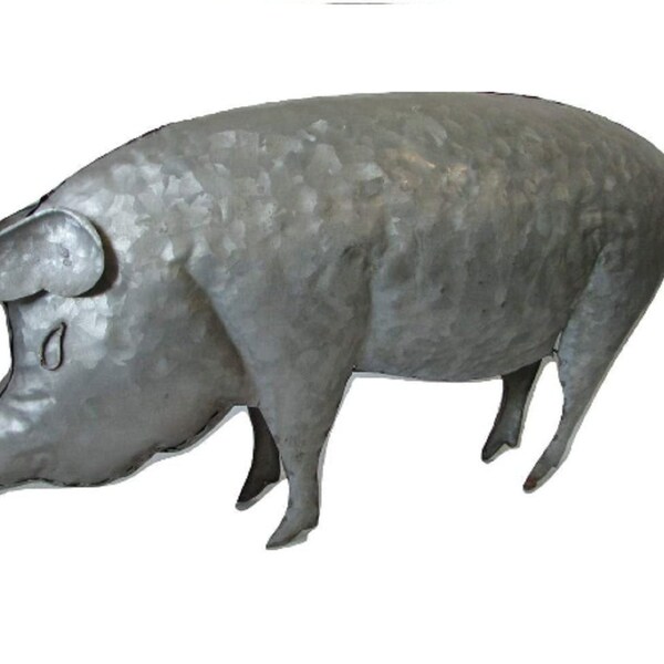 Metal Pig - Etsy
