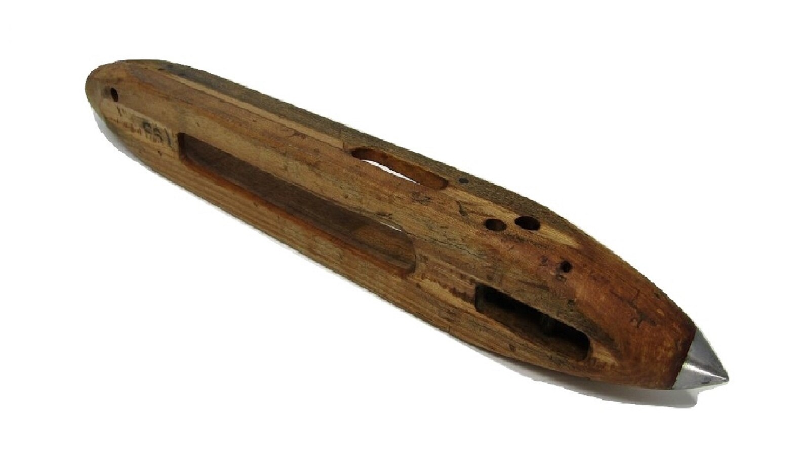 Antique Vintage Wooden Weaving Shuttle Holder Boat Cradle | Etsy