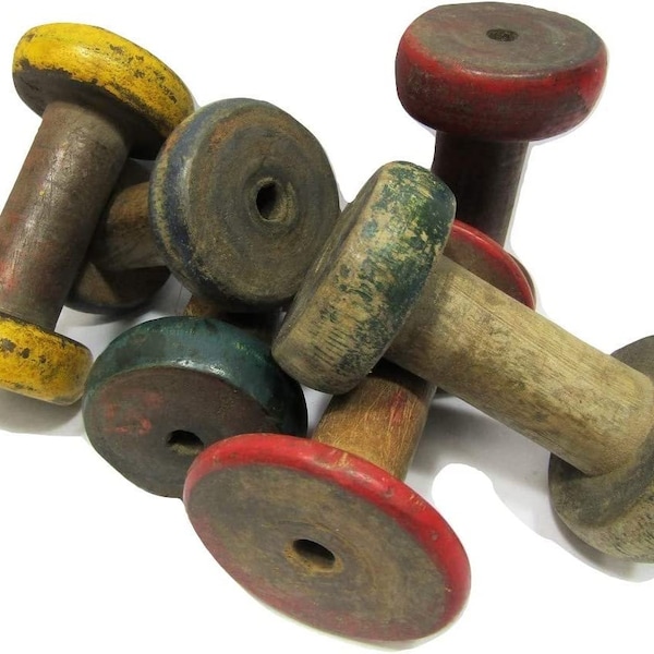 Vintage Wood Spool - Etsy