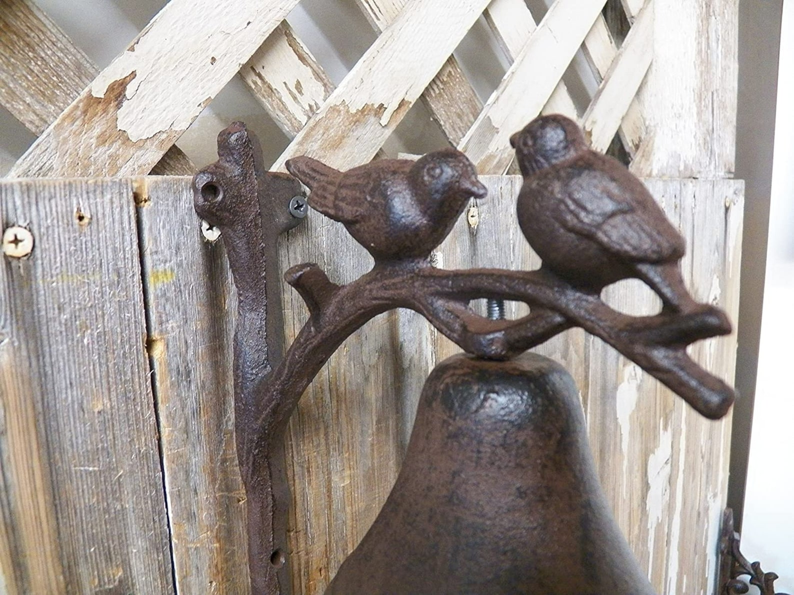 Antique-Style Cast Iron Birds on Branch Motif Welcome Dinner | Etsy
