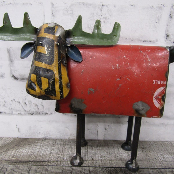 Metal Moose Yard Art - Etsy