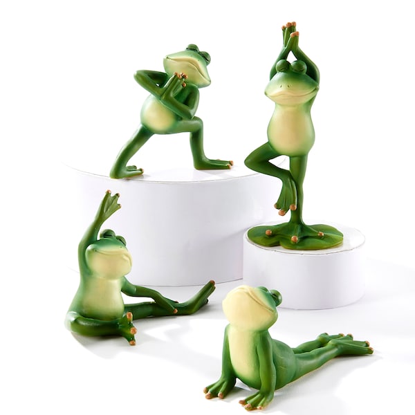 Resin Frog Figurines - Etsy