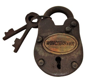 Cast Iron Padlock - Etsy