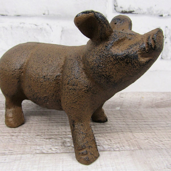 Cast Iron Pigs - Etsy