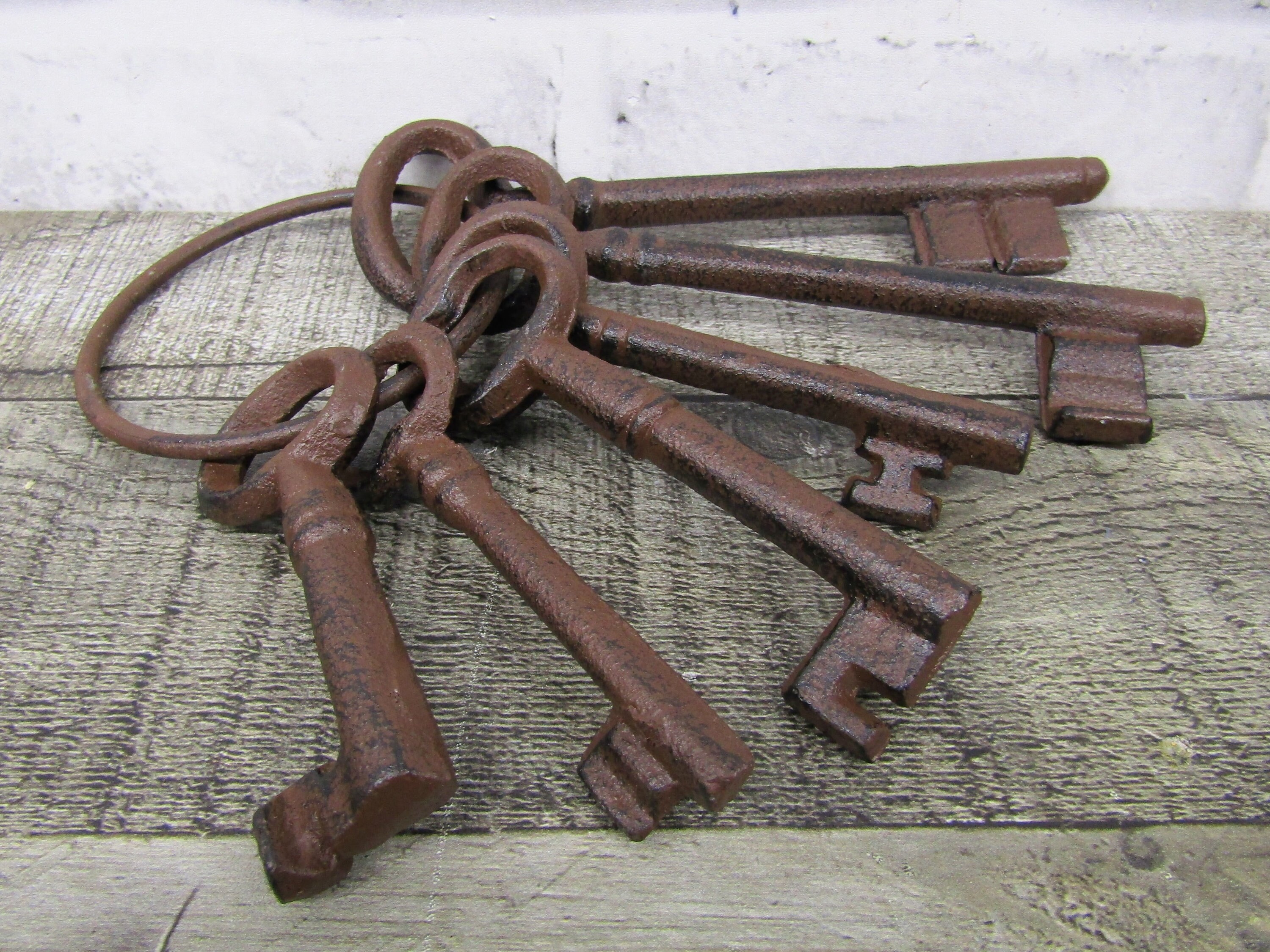 Old Brass Jail Key