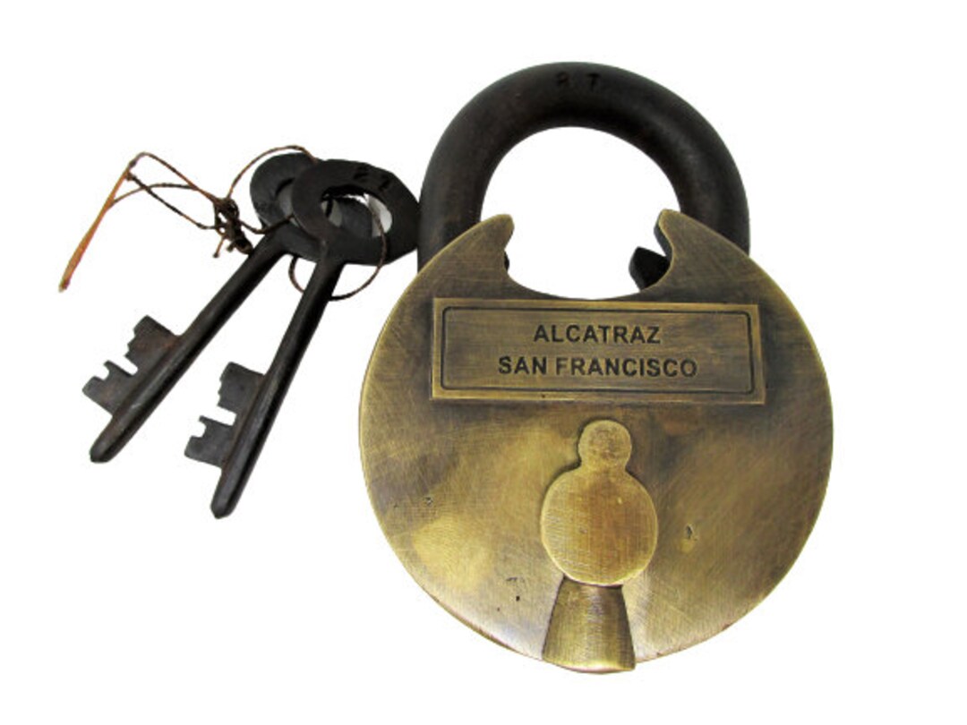 3 3/4 Heavy Duty Brass Alcatraz Prisoner Transfer Lock - Etsy