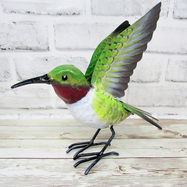 Hummingbird Garden Statue - Etsy