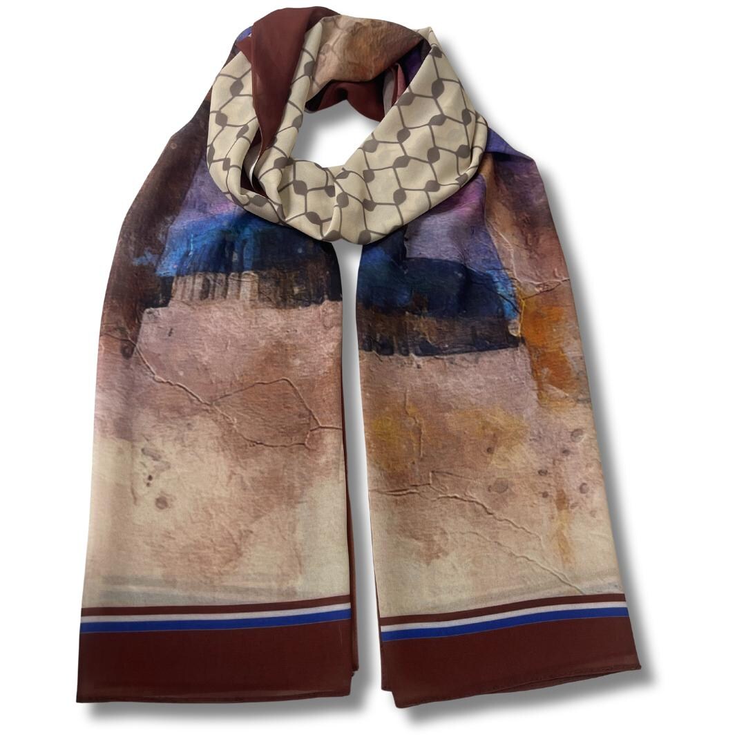 High-quality Al Quds Hijab Design With Vibrant Colors - Etsy