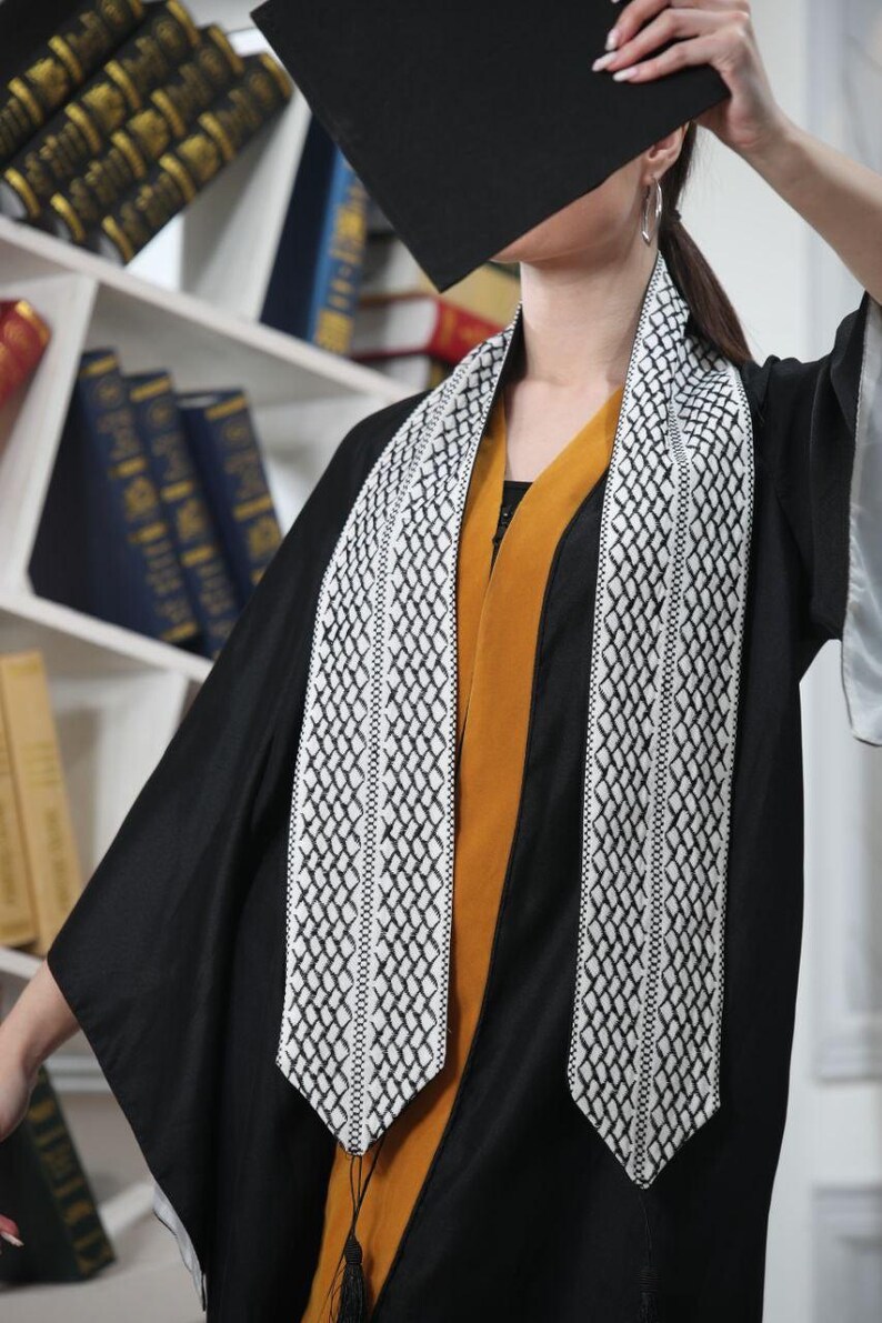 Palestinian Keffiyeh Graduation Embroidery: Celebrate Heritage and ...