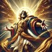 God as Superhero Digital Art Print Christian Wall Art Religious Home ...