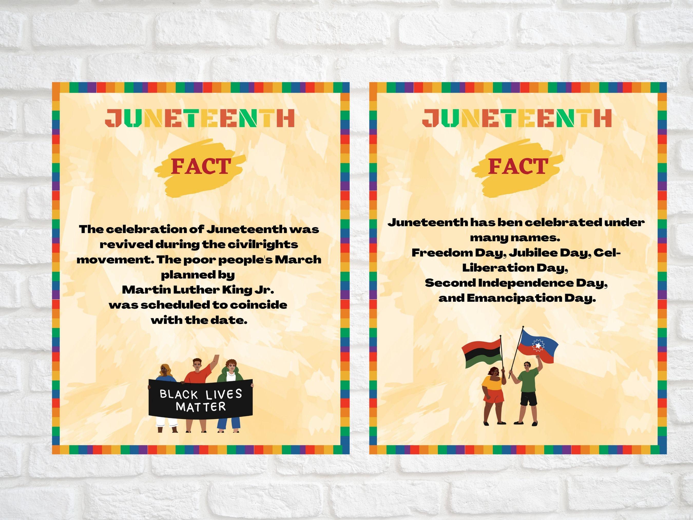 Juneteenth Posters, Freedom Day Posters, Juneteenth History Printable ...