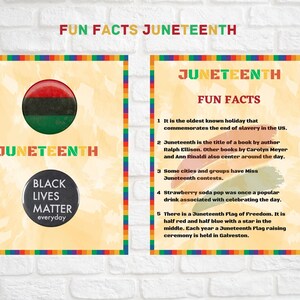 Juneteenth Posters, Freedom Day Posters, Juneteenth History Printable ...
