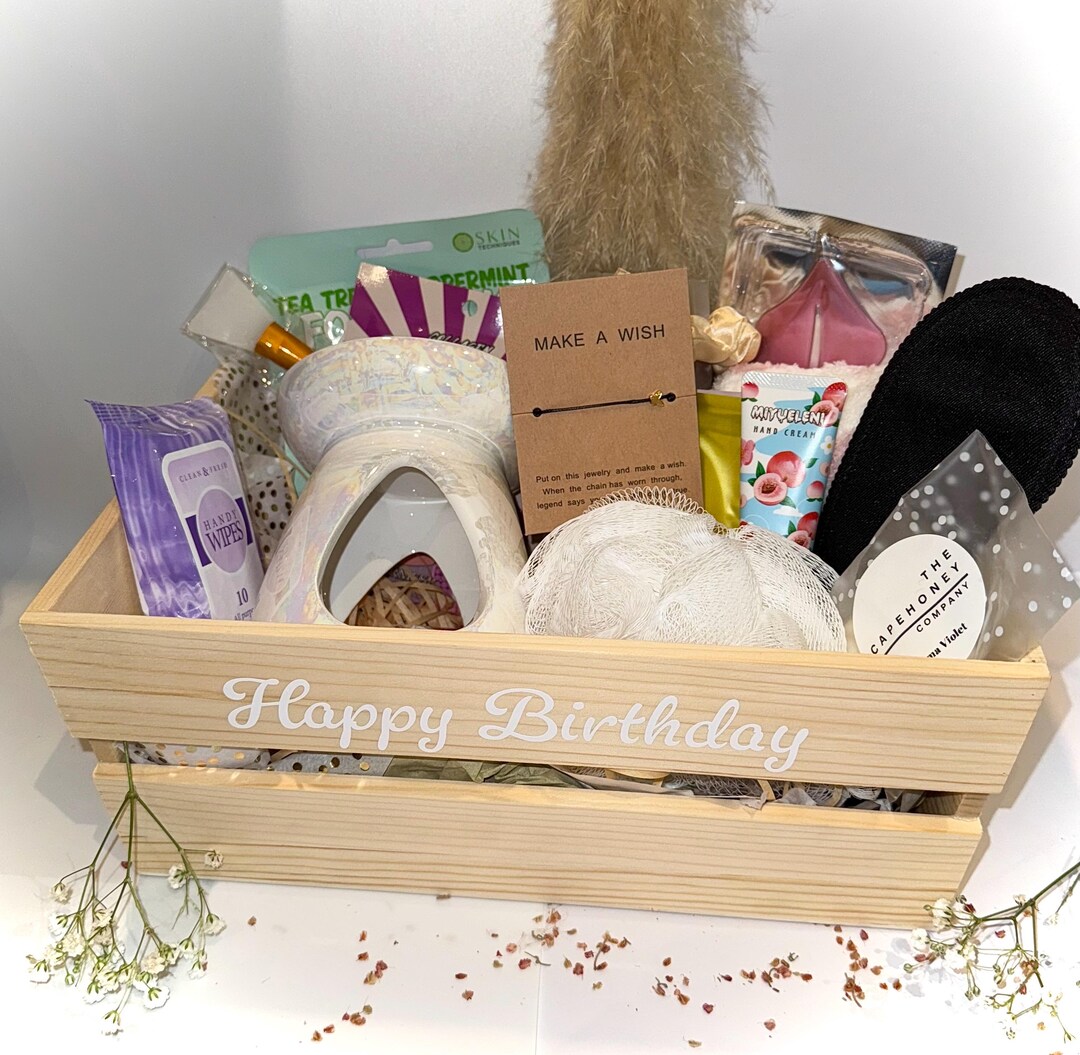 Luxury Spa Hamper | Large Care Package | Personalised Birthday Hamper ...