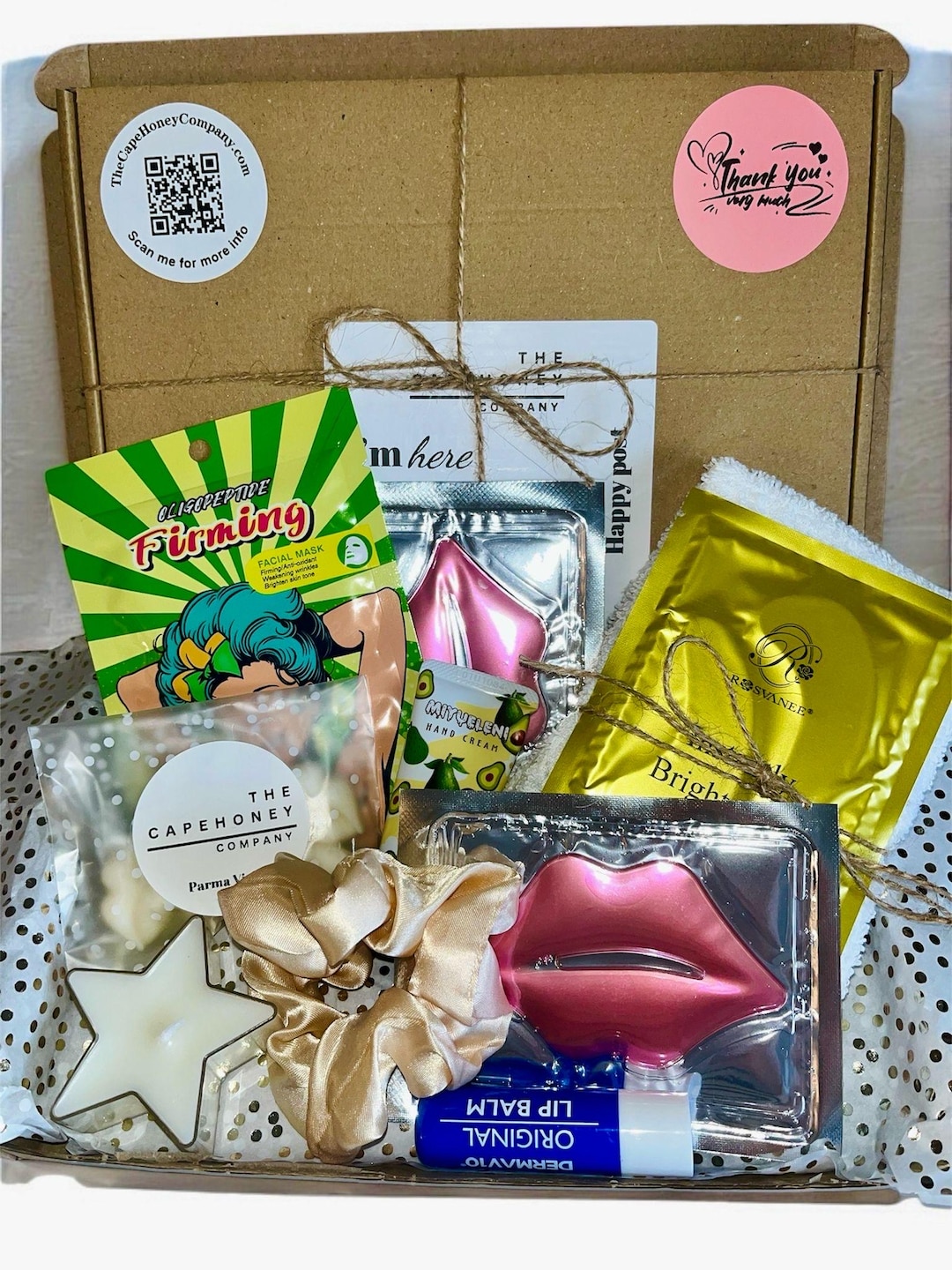 Pamper Hamper Spa-self Care Giftbox Care Package Letter Box Gift for ...