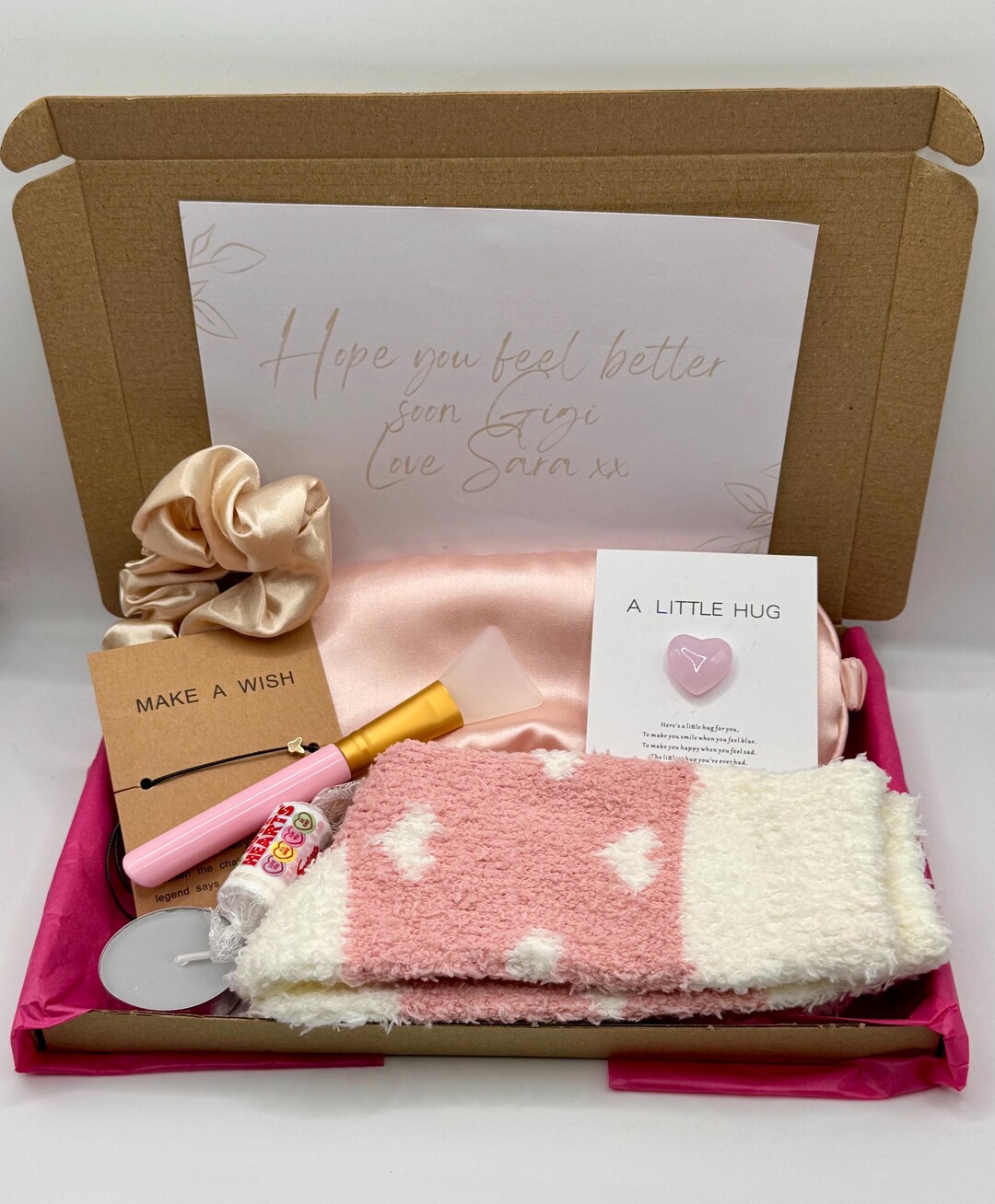 Pamper Hamper Spa-self Care Giftbox Care Package Large Letter Box Gift ...