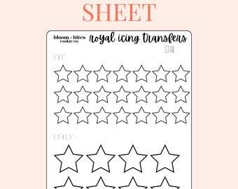 Planet Royal Icing Transfer Sheets Printable Planet Royal Icing ...
